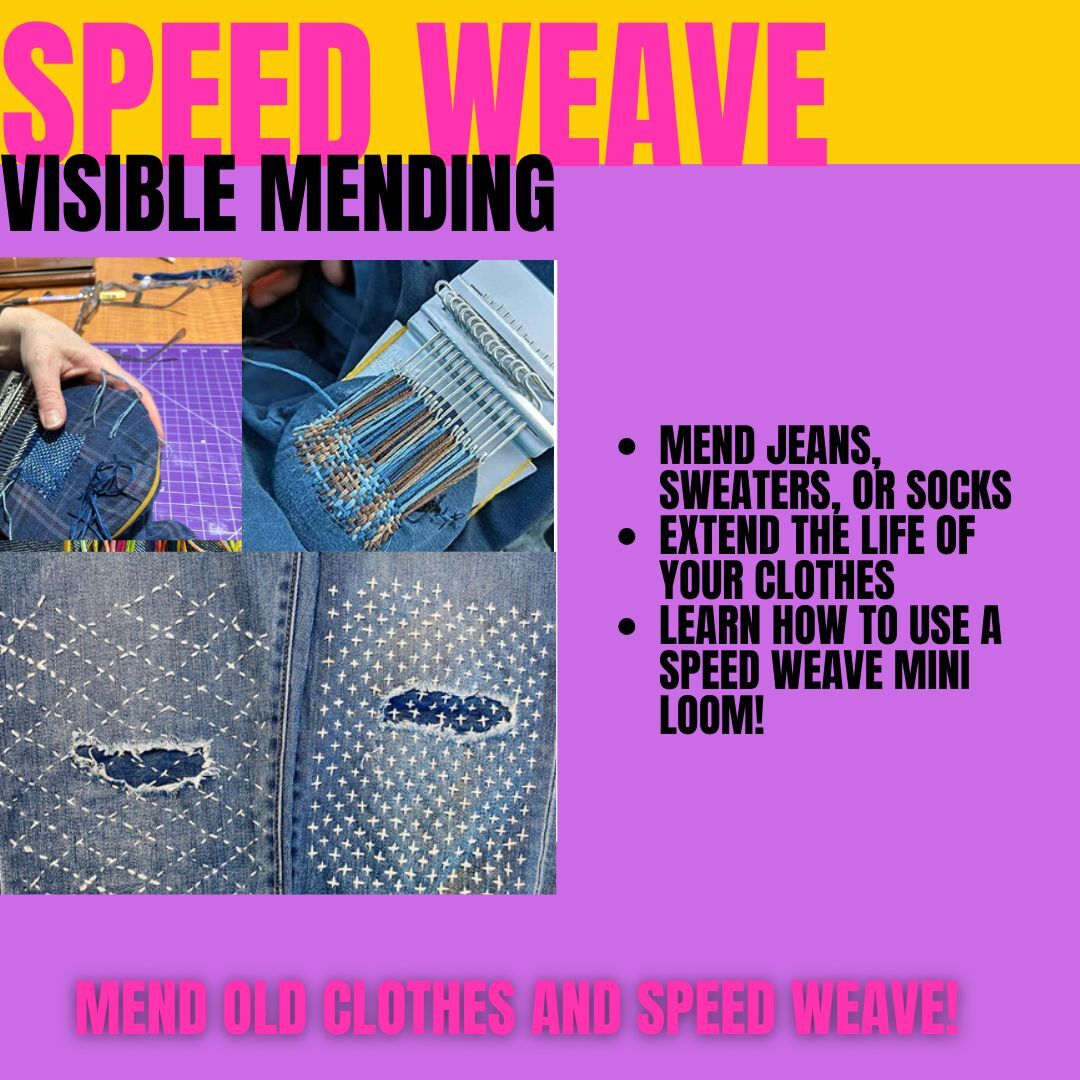 mend your items with a speedweave | Blenderz Garment Recyclers