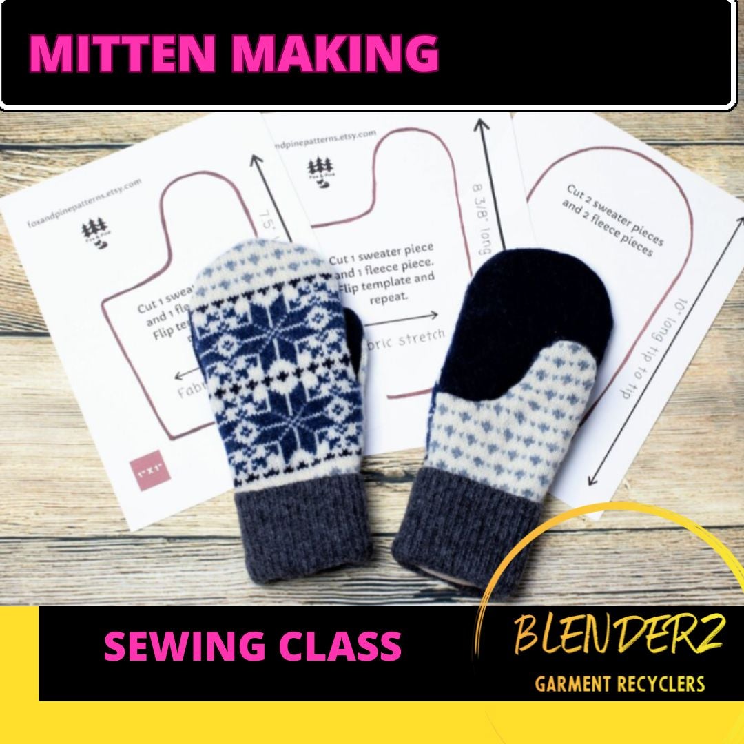 mitten pattern sewing